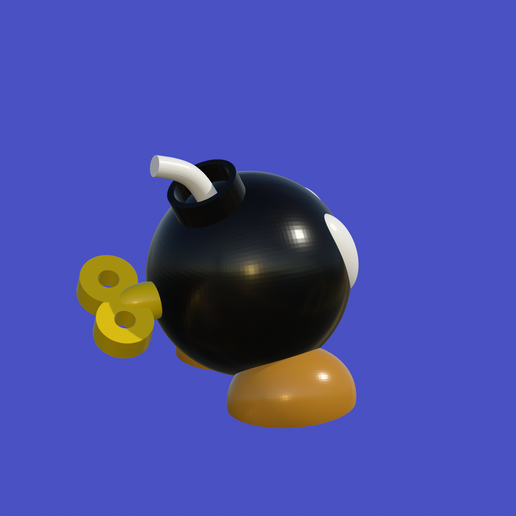 💣 Mario bros bomb・ STL File for 3D printing・Cults