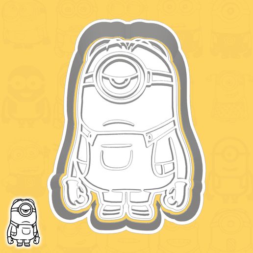 🍪 Minions / Despicable Me cookie cutters - banana party set / bundle ...
