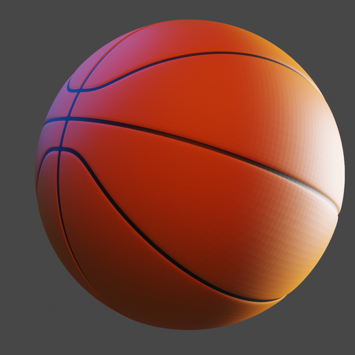 🏀 Basketball・ STL File for ・Cults