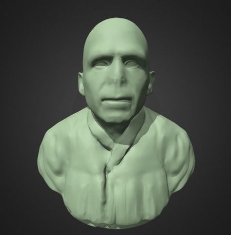 STL file Voldemort bust 👤 ・3D printable model to download・Cults