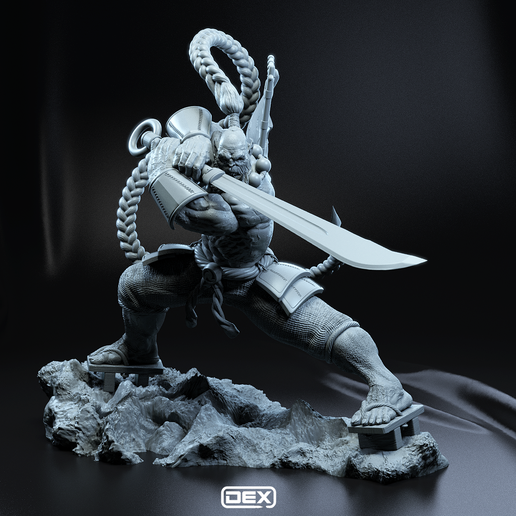 👾 DEX Samuro The Blade Master・ 3D File for ・Cults