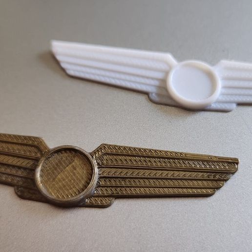 🧑‍ ️ PILOT/FLIGHT ATTENDANT WINGS (PILOT/FLIGHT ATTENDANT WINGS)・ STL ...