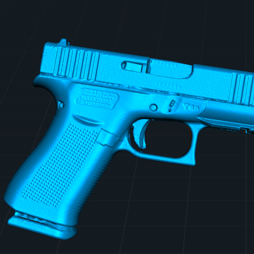 🔫 Glock 43x high resolution real size scan・ STL File for 3D printing・Cults