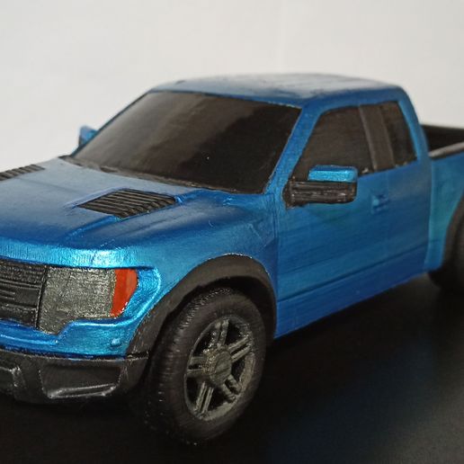 🚙 Ford F150 Raptor SVT with base・ STL File for ・Cults