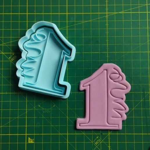 🍪 CUTTER NUMBER 1- CUTTER NUMBER 1・ STL File for 3D printing・Cults