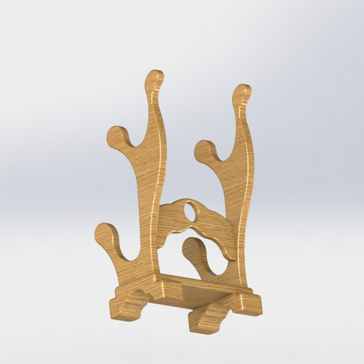 🏠 Double stand for exhibition or display・ STL File for ・Cults