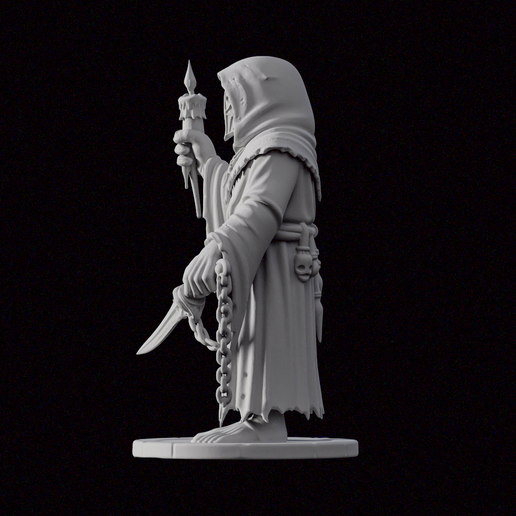 👾 Cultist・Free STL File for 3D printing・Cults
