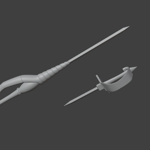 ⚔️ Empire Twin Blades SUNRAKU - SHANGRI-LA FRONTIER, BLADES, SWORDS ...