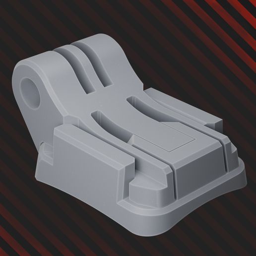 🪖 Premium Helmet Mount 3D print model・Archivo 3D para Impresión 3D・Cults