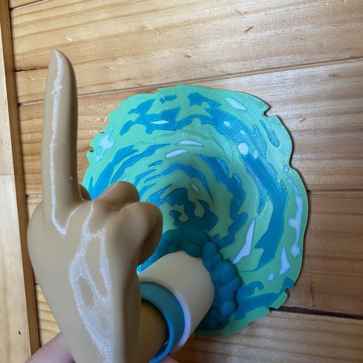 🎧 Rick and Morty Headphone Holder・ STL File for 3D printing・Cults