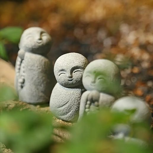Archivo STL Cute Japanese statues 🕍 ・Idea de impresión 3D para ...