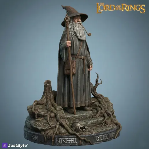 🧙‍♂️ Gandalf the Grey - Lord Of The Rings - High Quality 3D LOTR Model ...