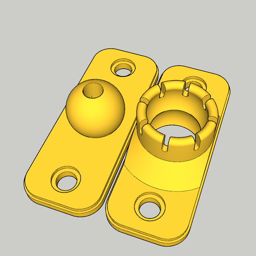 🖨️ Snap Fit Connector for 3D Printer - Easy and Precise Connector・ STL ...