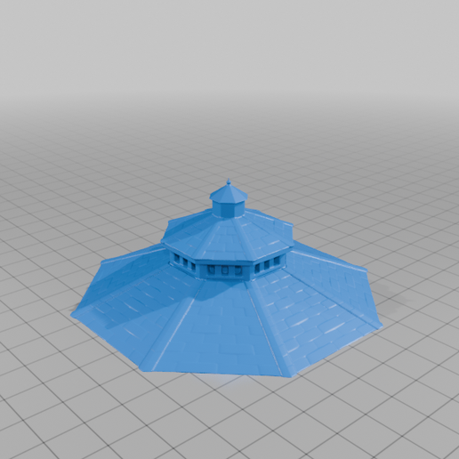 🎲 Dread Gazebo Simplified for FDM (DND / TTRPG)・Free 3D File for ・Cults