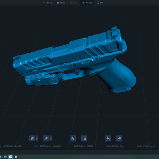 STL file SPRINGFIELD ECHELON 4.0C + STREAMLIGHT TLR7 🔫 ・3D print design ...