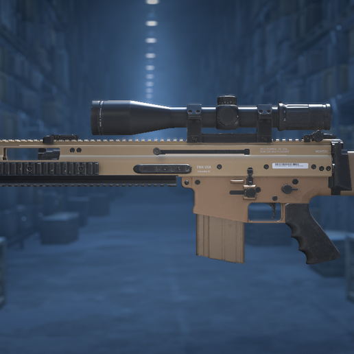 STL file SCAR-20 CS:GO | CS 2 | COUNTER STRIKE 🗝️ ・3D print model to download・Cults