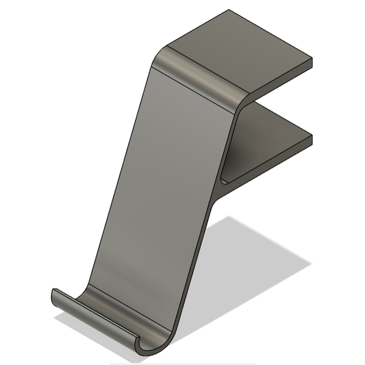 🗜️ Clamp on Phone Holder・ STL File for 3D printing・Cults