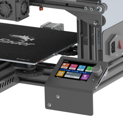 🧞‍♂️ BTT TFT 35 SCREEN HOUSING FOR ENDER 3・Free STL File for 3D ...