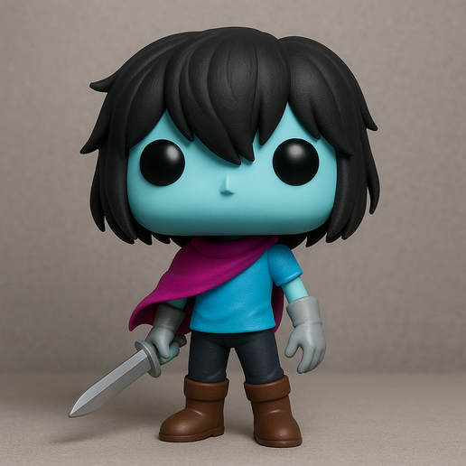 👾 kris from deltarune・ STL File for 3D printing・Cults