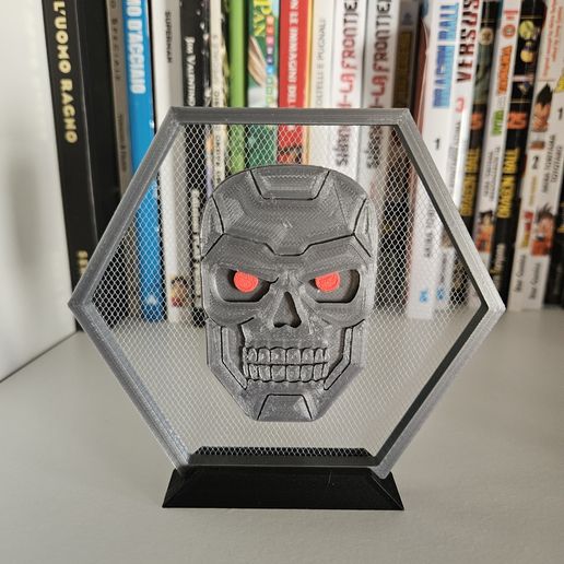 👥 Terminator head・ STL File for 3D printing・Cults