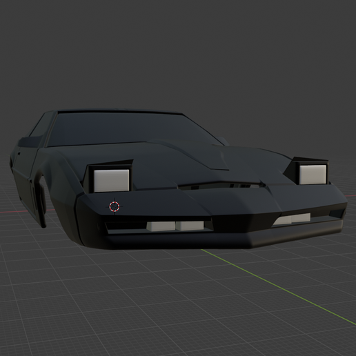 🐚 PONTIAC FIREBIRD KITT 1982 BODY SHELL RC 3D PRINT MODEL CAR・ STL File ...