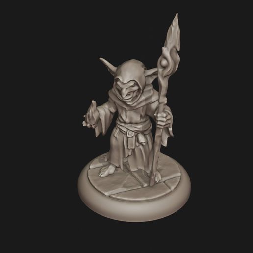 👺 goblin wizard | dnd miniature | by Deltorvik・ STL File for 3D ...