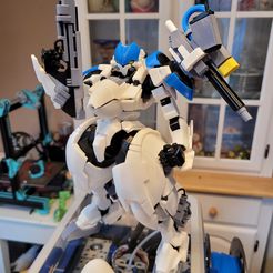 3D printable Mech PLD X4+ [POWER DOLLS]・Cults