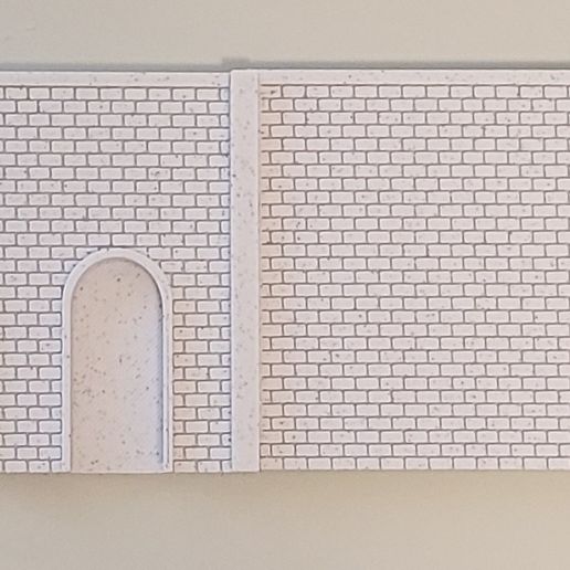 🌉 HO / N stone walls, Decorative retaining wall・ STL File for ・Cults
