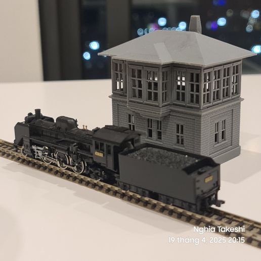 📦 Hunt Tower, Huntingdon, PA (N-scale, 1/160)・ 3D File for 3D printing ...