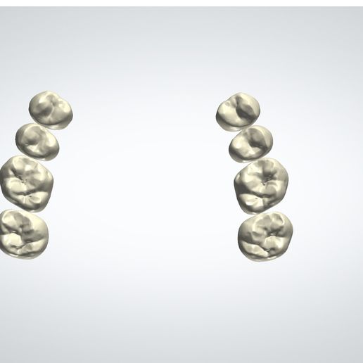 🦷 3Shape Library Molar_Natural_2・ STL File for 3D printing・Cults