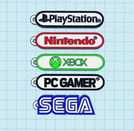 🗝️ Console keychains/video game console keychain・Archivo 3D Gratis para ...