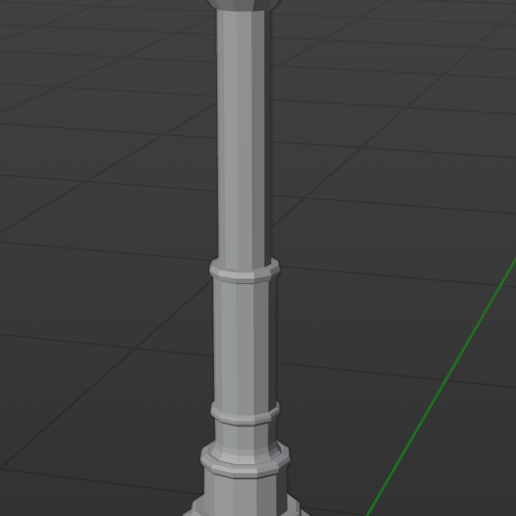 Archivo STL Street Lantern 1 lamp 🏮 (OBJ)・Objeto imprimible en 3D para descargar・Cults