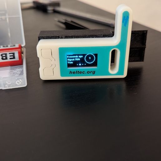 Free STL file Heltec WiFi LoRa 32(V3) battery case 14500 meshtastic 🔋 ...