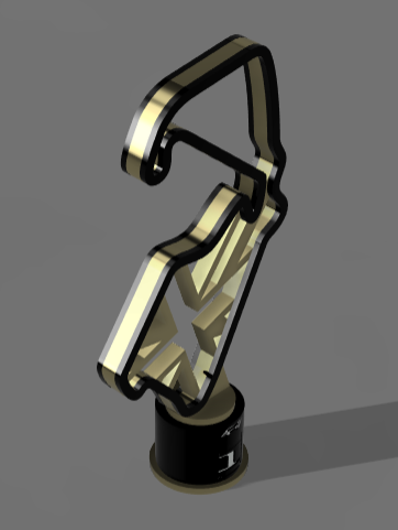 🏆 F1 silverstone 2021 trophy・Free STL File for 3D printing・Cults