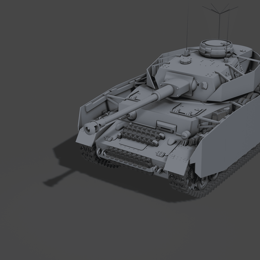 🪖 Panzerkampfwagen IV ausf. H・ 3D File for 3D printing・Cults