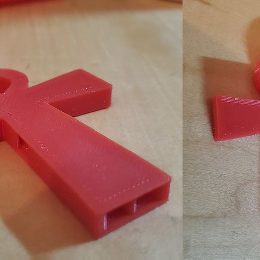 Free 3D file Ankh V29 Whistle 🔑 ・3D printable design to download・Cults
