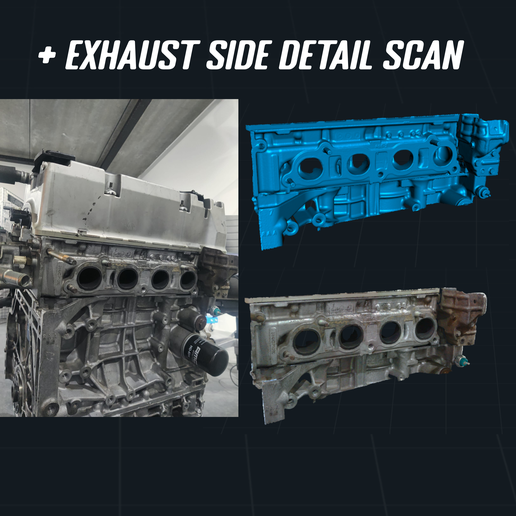 🩻 K24 Engine scan (K24A2)・ STL File for 3D printing・Cults