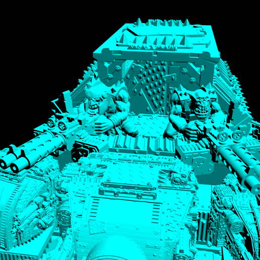 ⚔ Orc Ladz Mobile Garrison・Free STL File for 3D printing・Cults