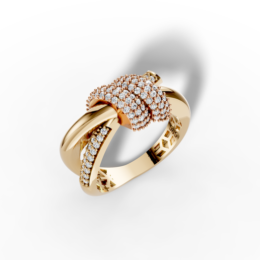 🪢 KNOT DESIGN RING - HONEYCOMB - LIGHTWEIGHT (0.35MM) - MULTI-SIZE PACK ...