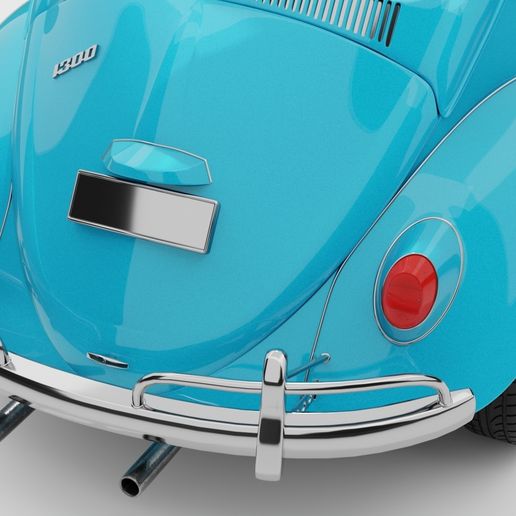 🚗 Volkswagen Beetle・ STL File for 3D printing・Cults