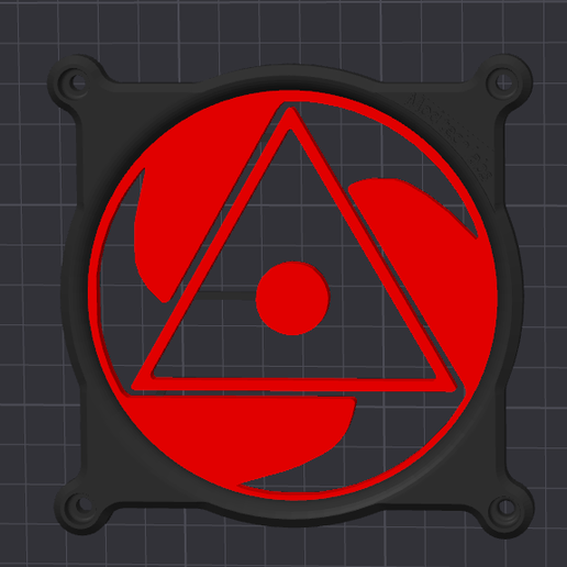🕹️ Sharingan 120mm Fan Bundle・ STL File for 3D printing・Cults