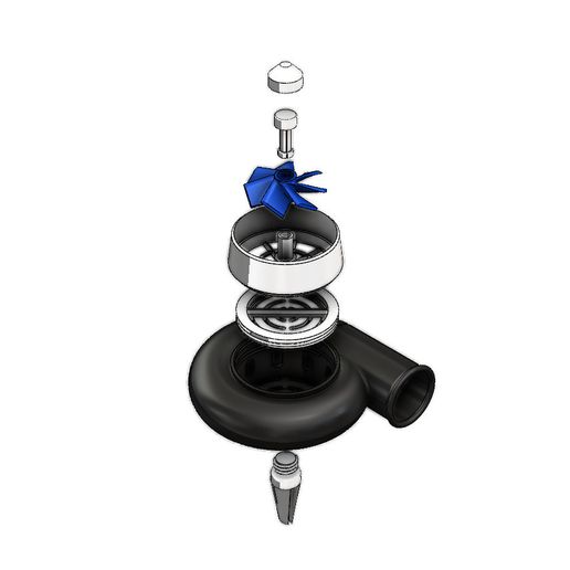 🚗 Turbo Charger Car Aroma Diffuser - Car vent mini Turbo・ STL File for ...