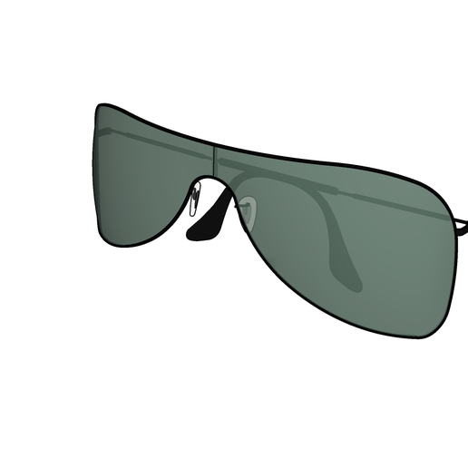 arquivo STL Lunette 3D MODEL EYES SUGLASSES GLASSES FURNITURE ROOM ...