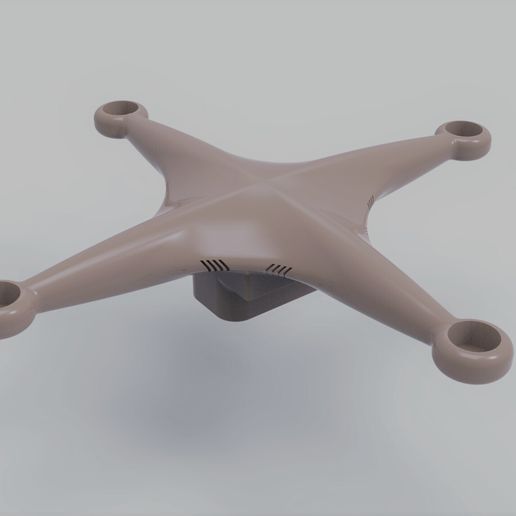 👽 Drone Quadcopter・ STEP File for 3D printing・Cults