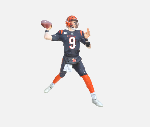 👤 Joe Burrow - Figure・ OBJ File for 3D printing・Cults