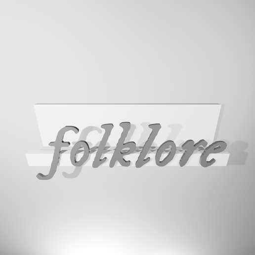 Free STL file Taylor Swift CD Stand Wall Holder - Folklore 💽 ・Template ...