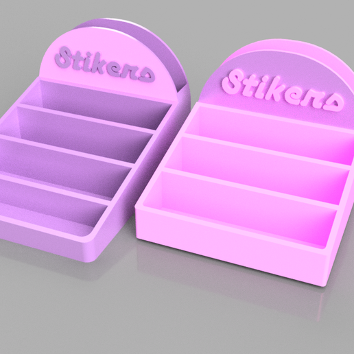STL file Stikers display boxes 🏢 (3MF)・3D printer design to download・Cults