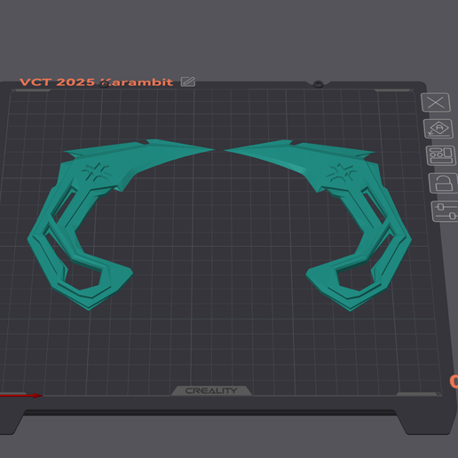 🔪 VCT 2025 Karambit - VALORANT - Ready to Print・ STL File for 3D ...