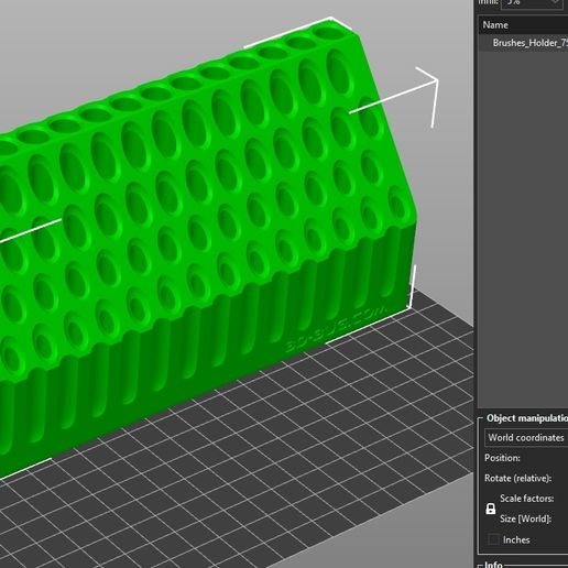 STL file Brushes Holder 🖌️ ・3D printable model to download・Cults