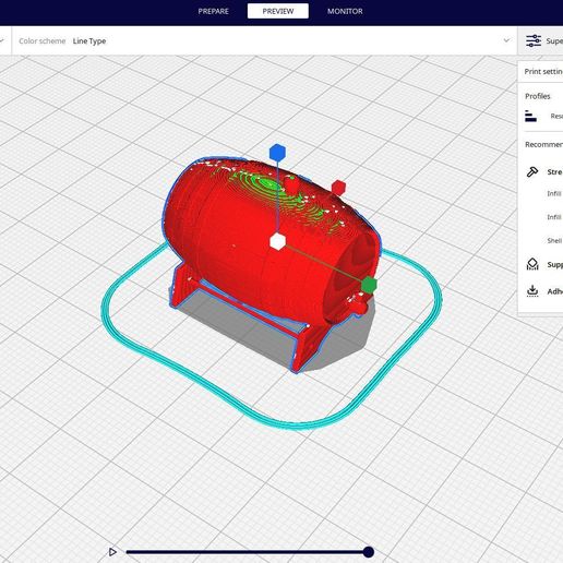 🍷 wine barrel model 1・ STL File for 3D printing・Cults